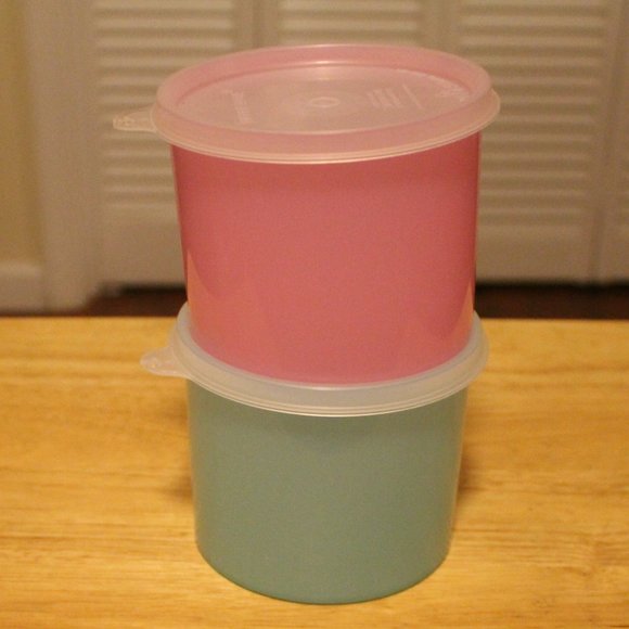 Tupperware | Kitchen | Vintage Tupperware Stackable Storage Containers ...